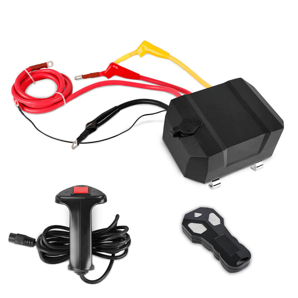 X-BULL Winch Control Box for 10000-13000 LBS with Remotes – X-BULL THAILAND